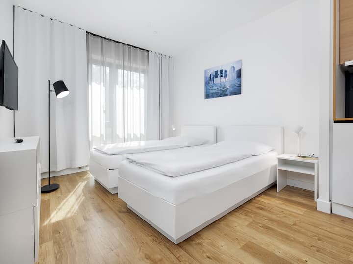 Smartments: Furnished Studio Twin With Kitchenette - Berlin