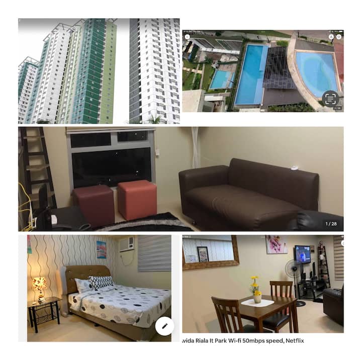 1br Unit Avida Riala It Park/100mbps Wifi - Cebu City