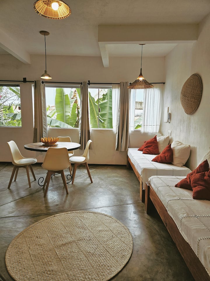 Zuzu, Estiloso Loft Com 2 Quartos - Itacaré