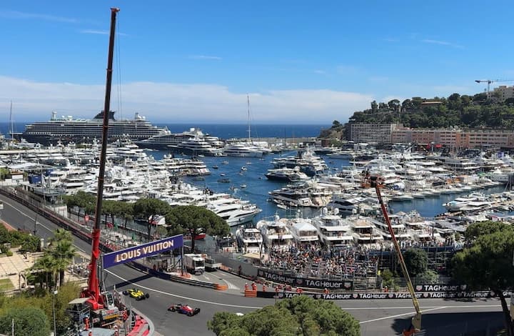 Stunning 3 Bds Overlooking The F1 Track & Seaview - Mônaco