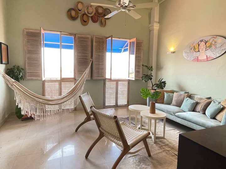 Charming Studio In The Old City: Tropicalia. - Cartagena