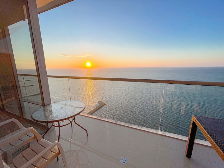 Floor 40 ! Penthouse Oceanfront Morros City - Cartagena