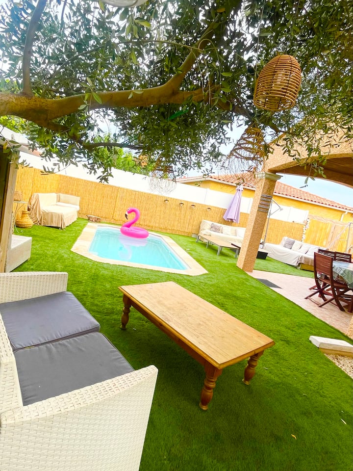 Villa Privée Piscine Jaccuzy 10 Mns De La Mer - Mèze