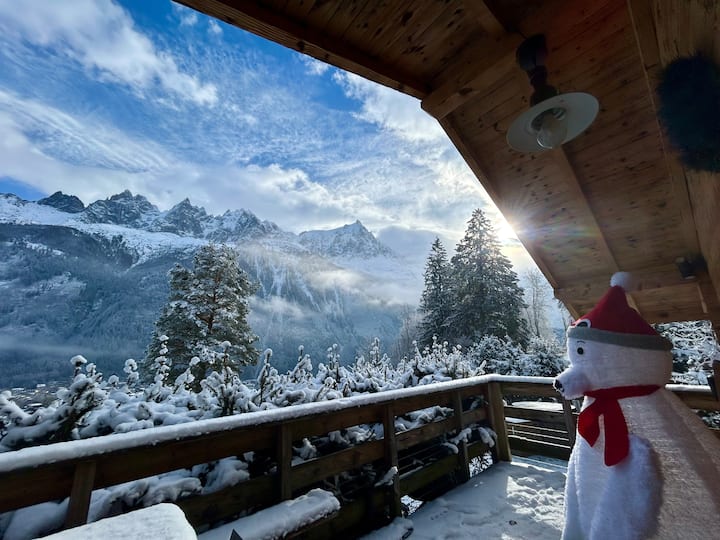 Chalet Sur Les Pistes / Bain Nordique - Chamonix-Mont-Blanc