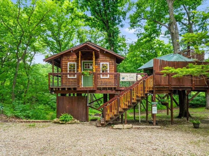 Serenity Creek Treehouse Hidden Valley Retreat - Kansas
