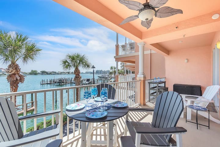 Waterfront & Familienfreundlich! Strand Und Geschäfte Zu Fuß Erreichen! Neue Einrichtung-201 Harborview Grande - Dunedin, FL