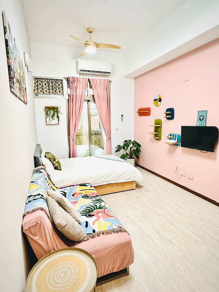 【Sundaymorning】@ximen/西門町/3minmrt/freewifi/1-4p人 - Taipei