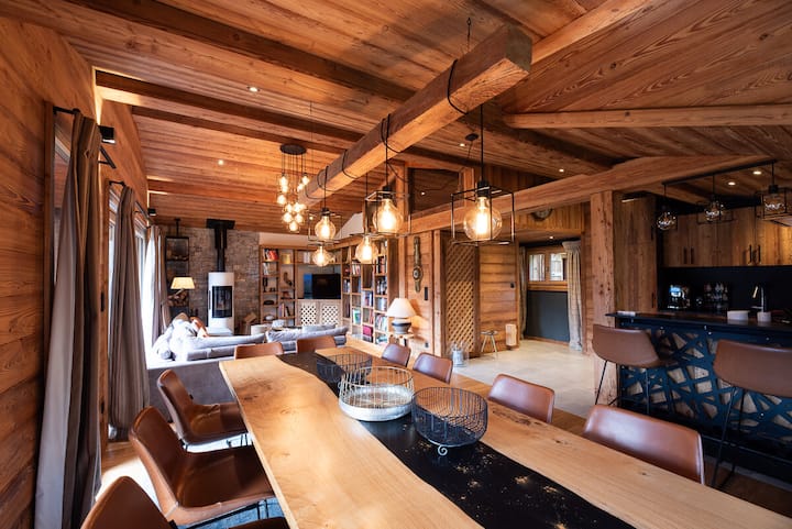 Chalet Haut Standing L'alchemille 12 Pers - Sauna - Flaine