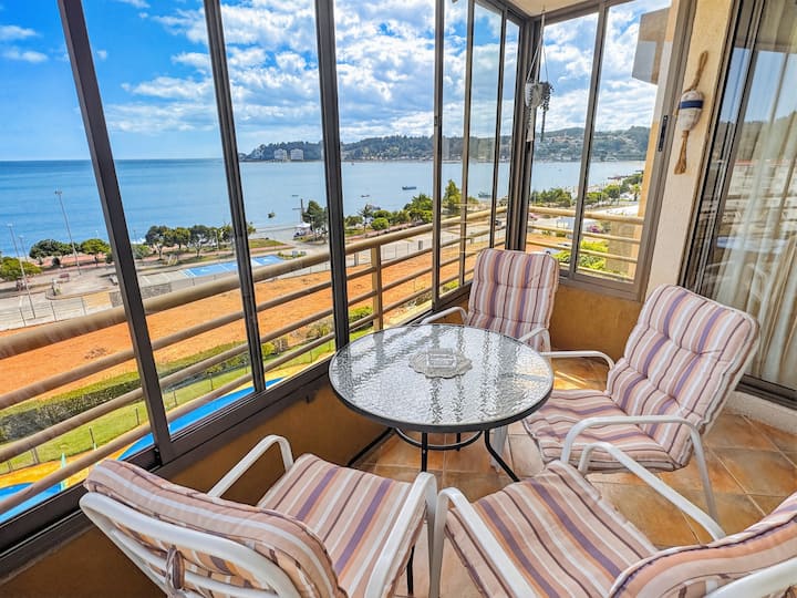 Hermoso Departamento En Dichato ¡Con Vista Al Mar! - Tomé