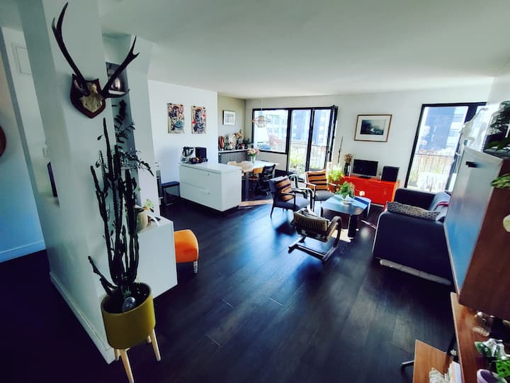 Appartement Des Architectes Pres Du Parc + Balcon! - Paris