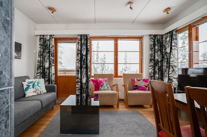 Karhunpesä In Ruka | Ski-in | Sauna & Fireplace - Kuusamo