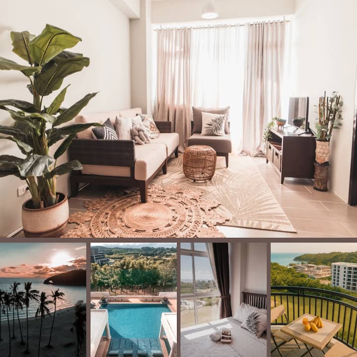 Seaview Apt | Pools, Private Beaches,wifi, Kitchen - Malay