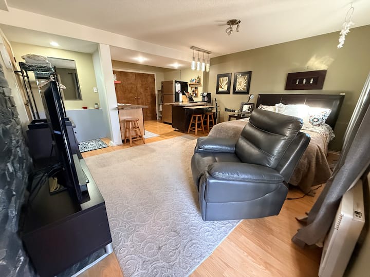 Walk Out Deck -  Open Concept Studio - Nanaimo