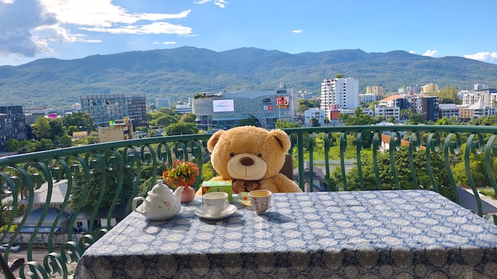 Citycenter Big Balcony Viewing Hotelapartment Room - Chiang Mai, Thailand