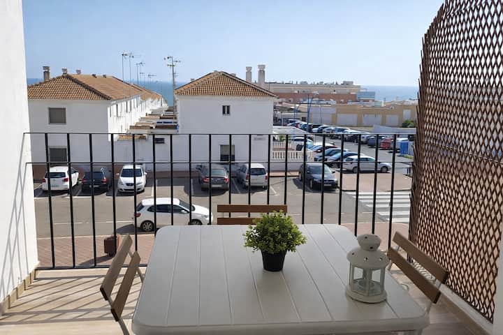 Terraza Frente Al Mar En Matalascañas / Piscina - Matalascañas
