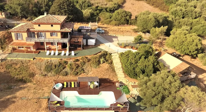 Villa-piscine-6ch-12/18 Couchages -10mm Plages - Coti-Chiavari