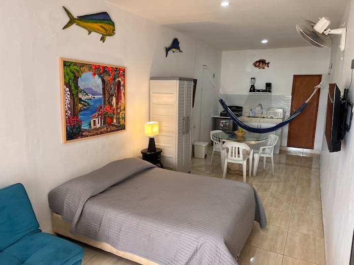 Loft Bocagrande A/a Baño Cocina Terraza Y Hamaca - Cartagena