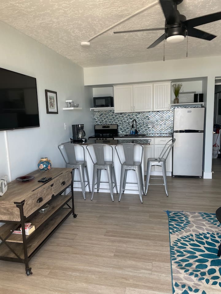 Retro Retreat 1  Bedroom Oceanfront Condo Daytona - 戴通納海灘