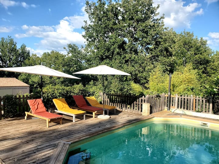 Luberon, Piscine, Calme,  Dimanche Au Dimanche - Apt