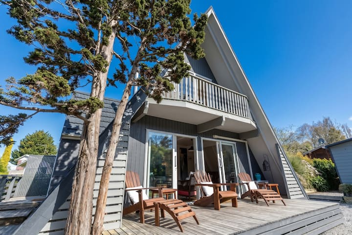 A-frame A 5 Minuti Dal Centro Di Greytown - Country Village Heaven. - Nuova Zelanda
