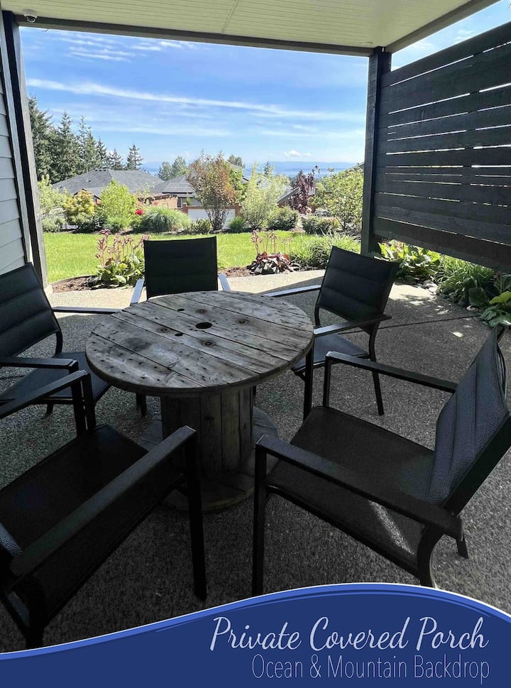Modern Ocean View Suite: Explore, Ski Or Golf - Campbell River