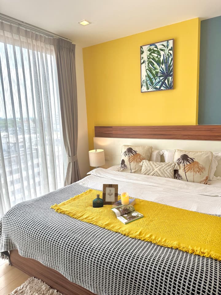 清迈地标Astra高档公寓a8-7 网红无边泳池 五星床品 步行夜市5分钟 个性旅游定制 - Chiang Mai, Thailand