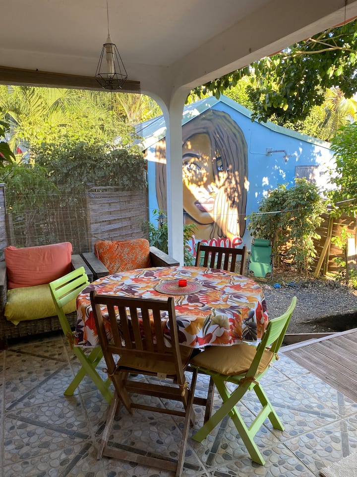 Bungalow Waimea 🌴 200m De La Plage De Gros Sable - Guadeloupe