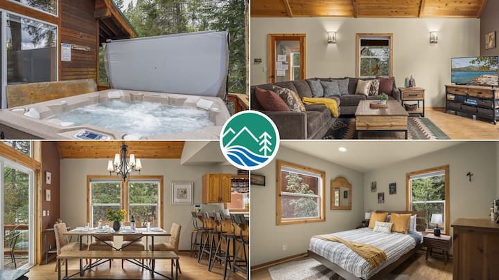 Pet-friendly Cabin W/ Near Golf & Trails | Hot Tub - Truckee, CA