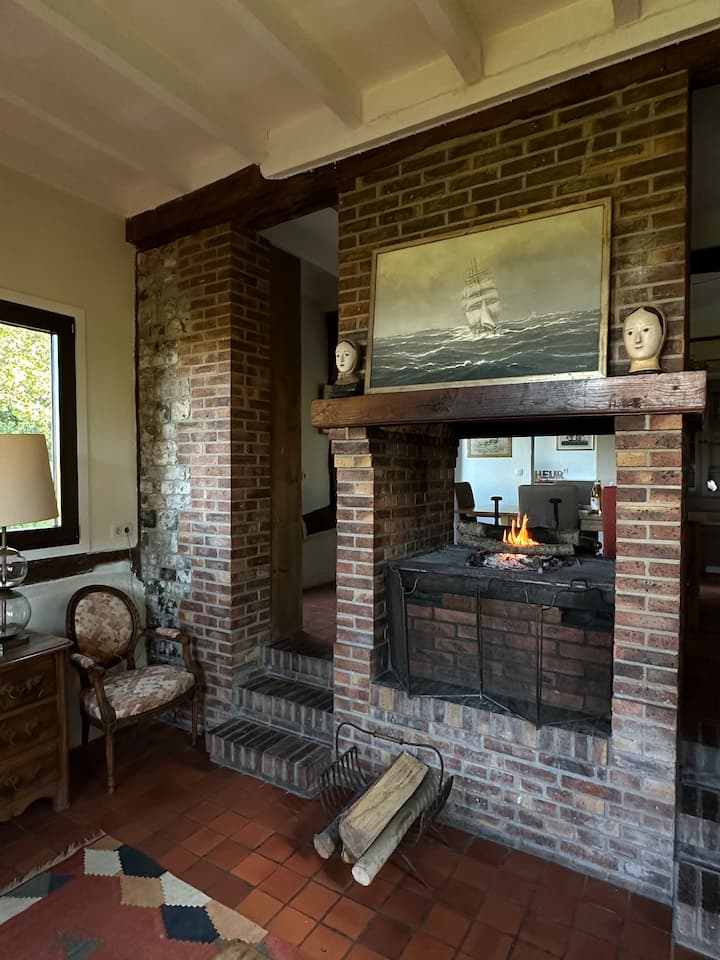 Maison De Charme Vue Mer 150m Plage - Honfleur