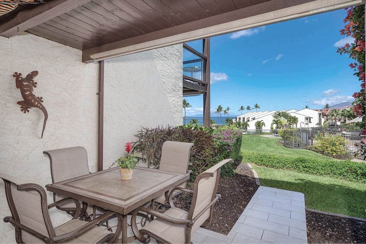 Hale Kamaole 150: Ocean View, King Bed, Split A/c - Wailea, HI
