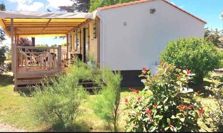 ÎLe D'oléron, Chalet Au Calme, Piscine Chauffée - Île d'Oléron