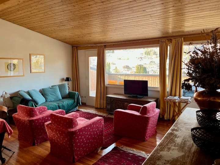 Casa Sette Attic Central, Stunning Views, Garage - Misurina