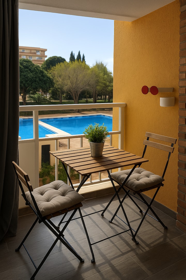 Modern Studio With Terrace An Benalmadena - Benalmádena