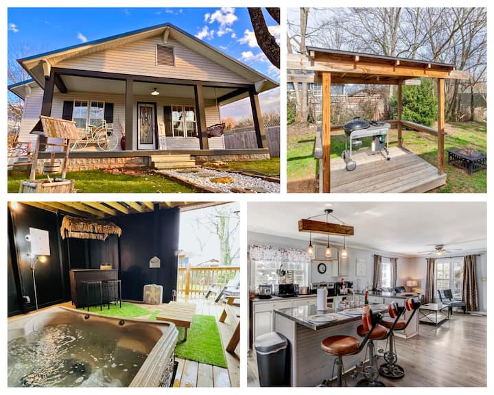 Bicycle House 靜 | King Bed | Mins To Stadium/ut/dt - Knoxville, TN