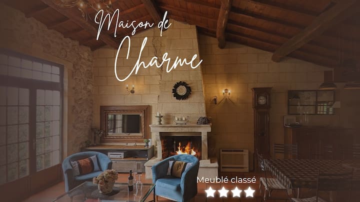 Bordeaux/océan/médoc Maison De Charme Classée 4* - 프랑스