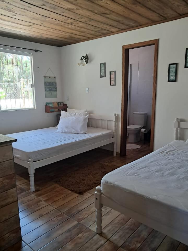 Casa Pé Na Areia/frente Mar - Itapoá