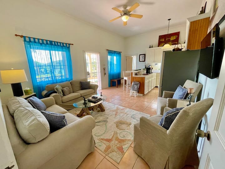 St Kitts 'Turtle Nest' En Turtle Beach, Un Cómodo Apartamento De Dos Habitaciones - Saint Kitts and Nevis
