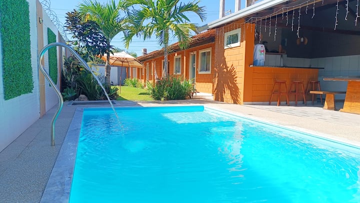 Casa Com Piscina Para Temporada Em Prado Bahia - Prado, Brazil