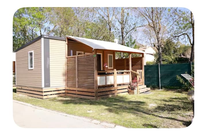 Mobile-home Camping Les Palmiers 83400 Hyères - Hyères