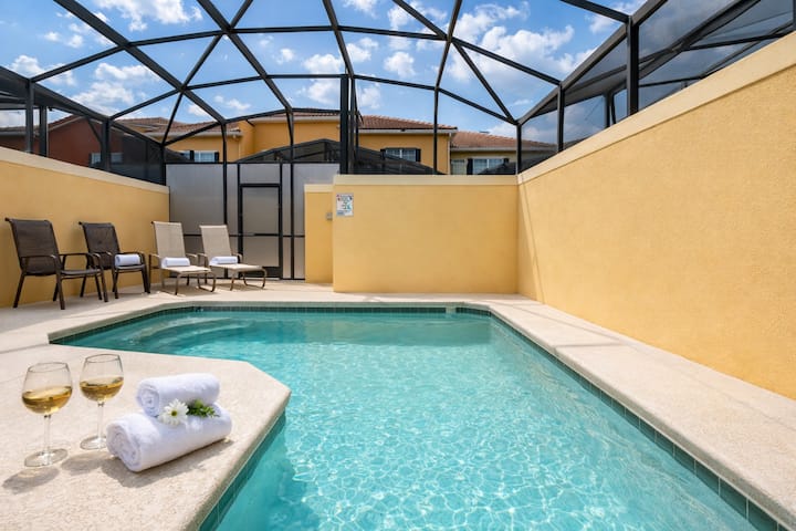 Nuevo Hogar Cerca De Disney Con Piscina Privada - Wifi Gratis - Florida