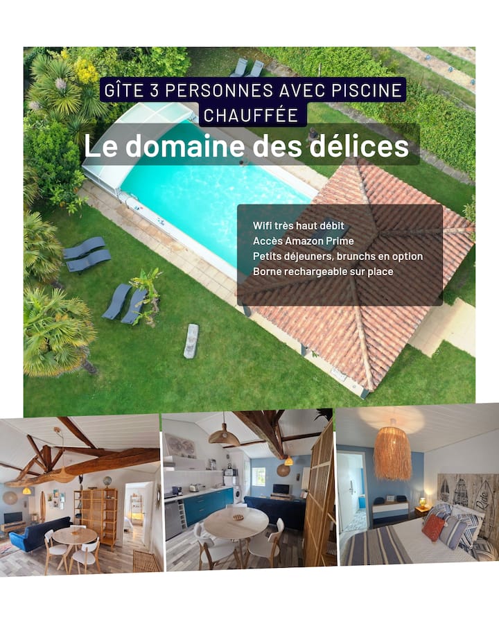Gîte "Hawaï" Avec Parking Sécurisé - La Roche-sur-Yon