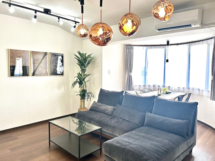 120㎡ Entire House,1 Stop To Namba, 3 Min Metro - 大阪市