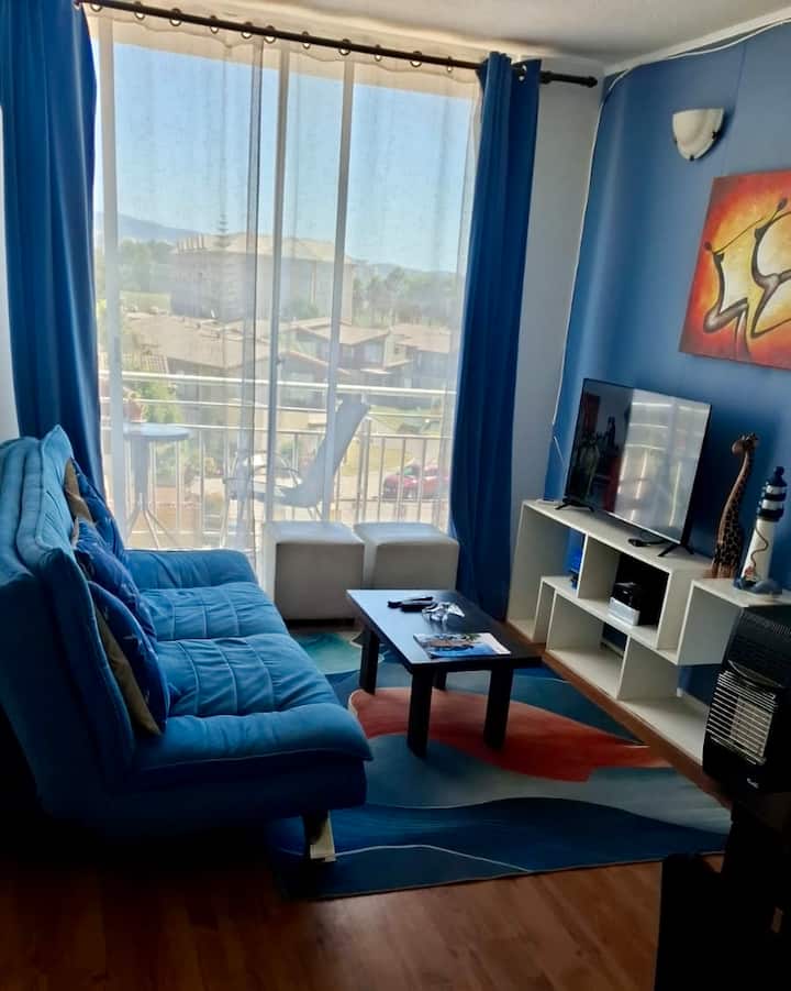 Acogedor Departamento A Pasos De La Playa. - La Serena