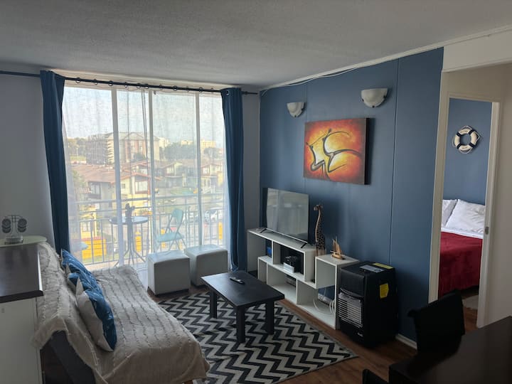 Acogedor Departamento A Pasos De La Playa. - La Serena