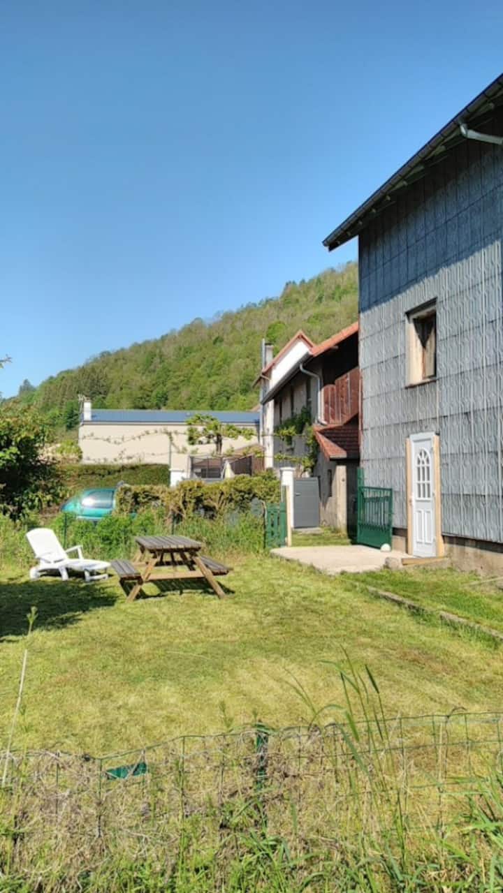 Maison De Ville Spacieuse Avec Jardin Clos - Vosges