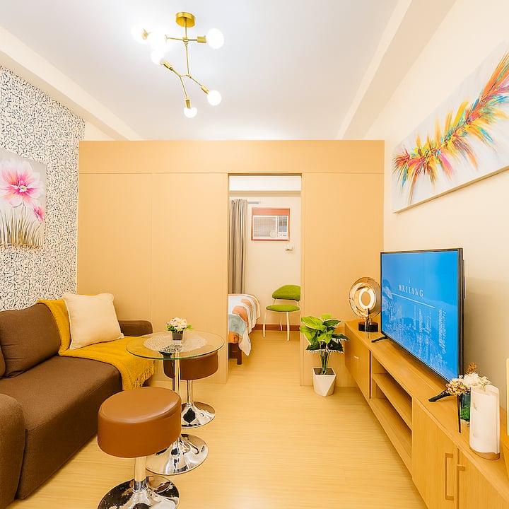 Homey 1br Suite|55”smart Tv|karaoke|boardgames - Marilao