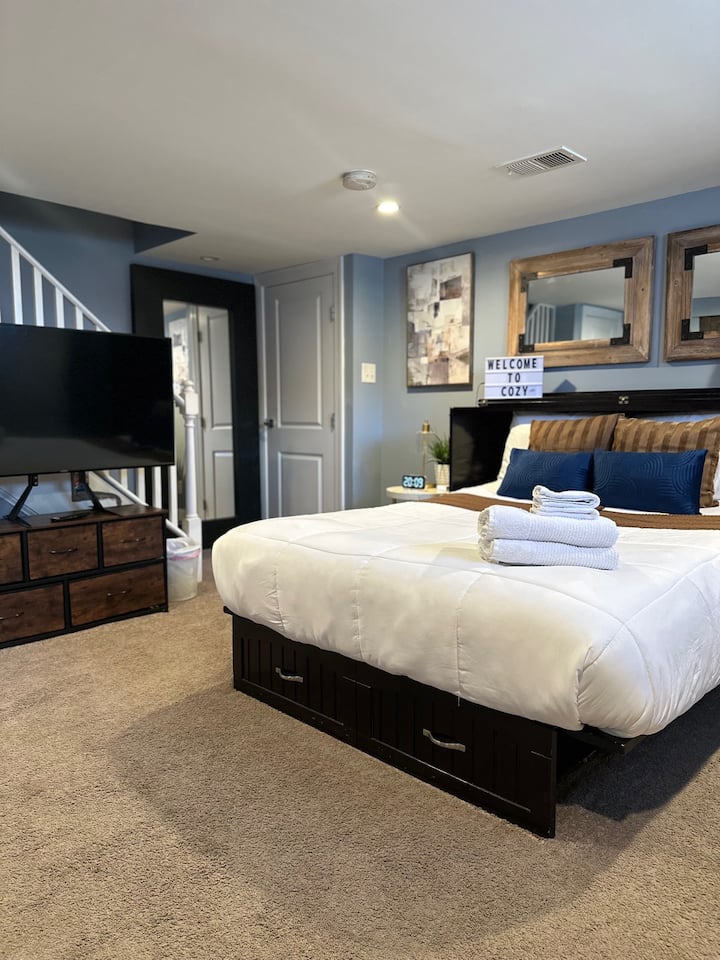 Cozy Suite Self Check-in & Free Parking In Ne Dc - Largo, MD