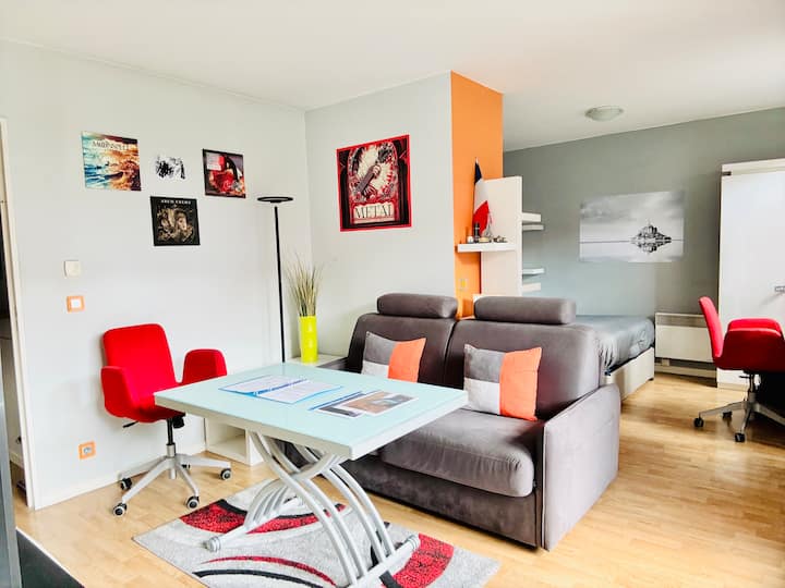 Studio Cosy Proche Du Métro Et Du Stade De France - Saint-Denis, France