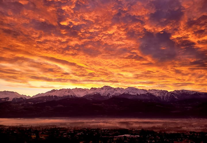 Vue Magnifique 🌄à Proximité Innovallée Montbonnot - Meylan