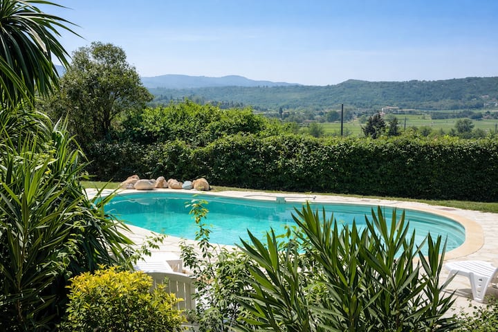 Mas Avec Piscine Sur La Côte D'azur - Pégomas